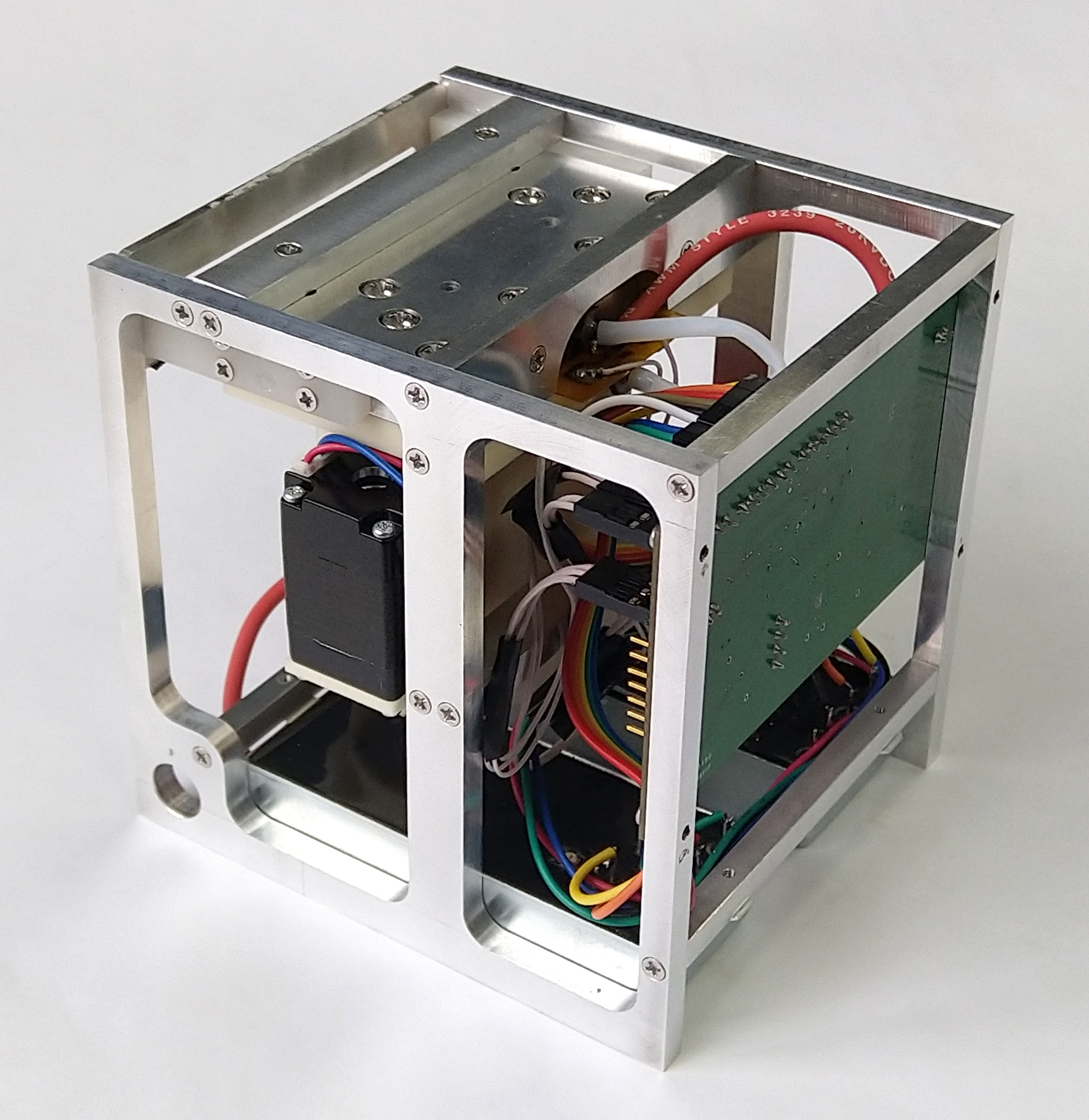 Electrostatic colloidal microthruster for CubeSat satellites